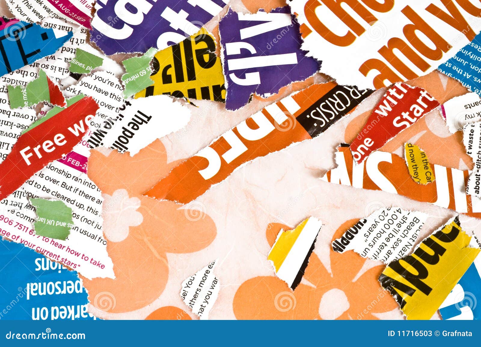 Abstract Background with Text Stock Image - Image of clipping, print ...