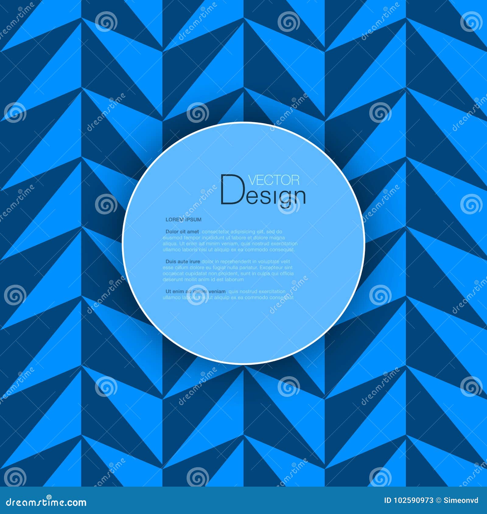 Abstract Background with Text Box Stock Vector - Illustration of ...