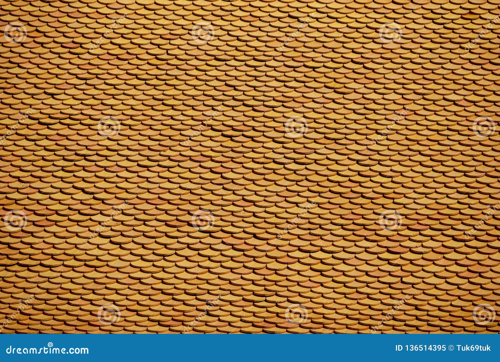 Abstract Background Texture Brown Tile Roof Pattern Stock Image - Image ...