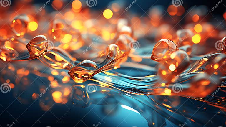 Abstract Background of a Texture Concept Resembling Microscope Scene ...