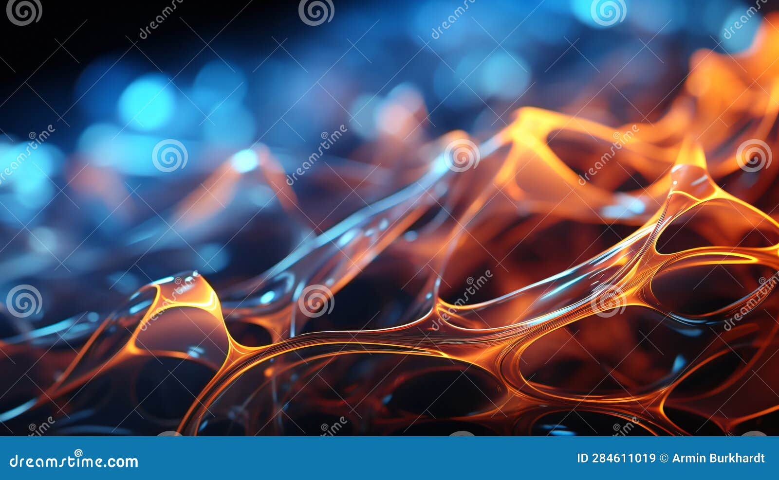 Abstract Background of a Texture Concept Resembling Microscope Scene ...