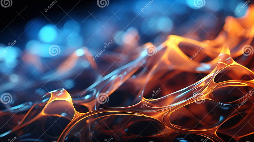 Abstract Background of a Texture Concept Resembling Microscope Scene ...