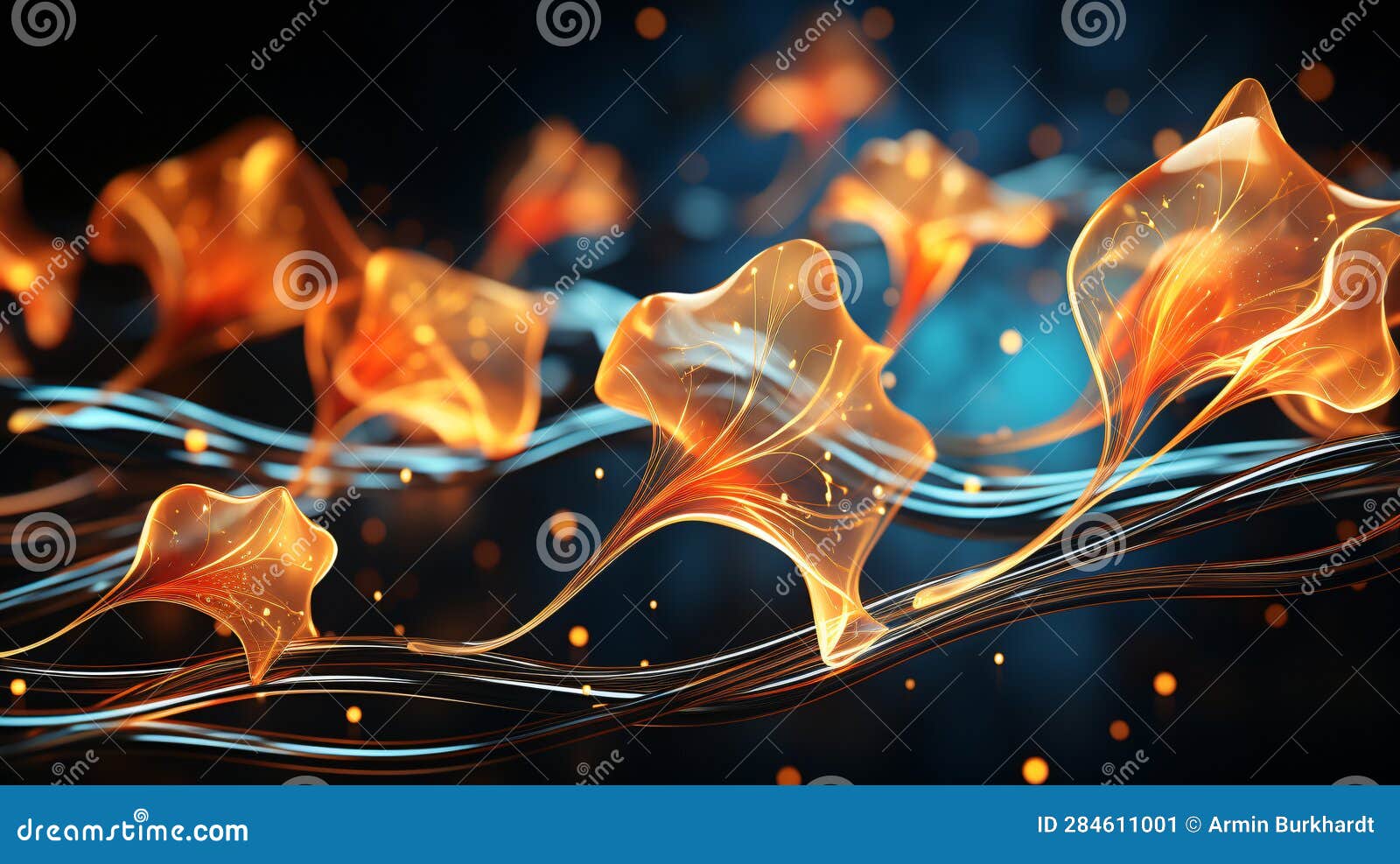 Abstract Background of a Texture Concept Resembling Microscope Scene ...