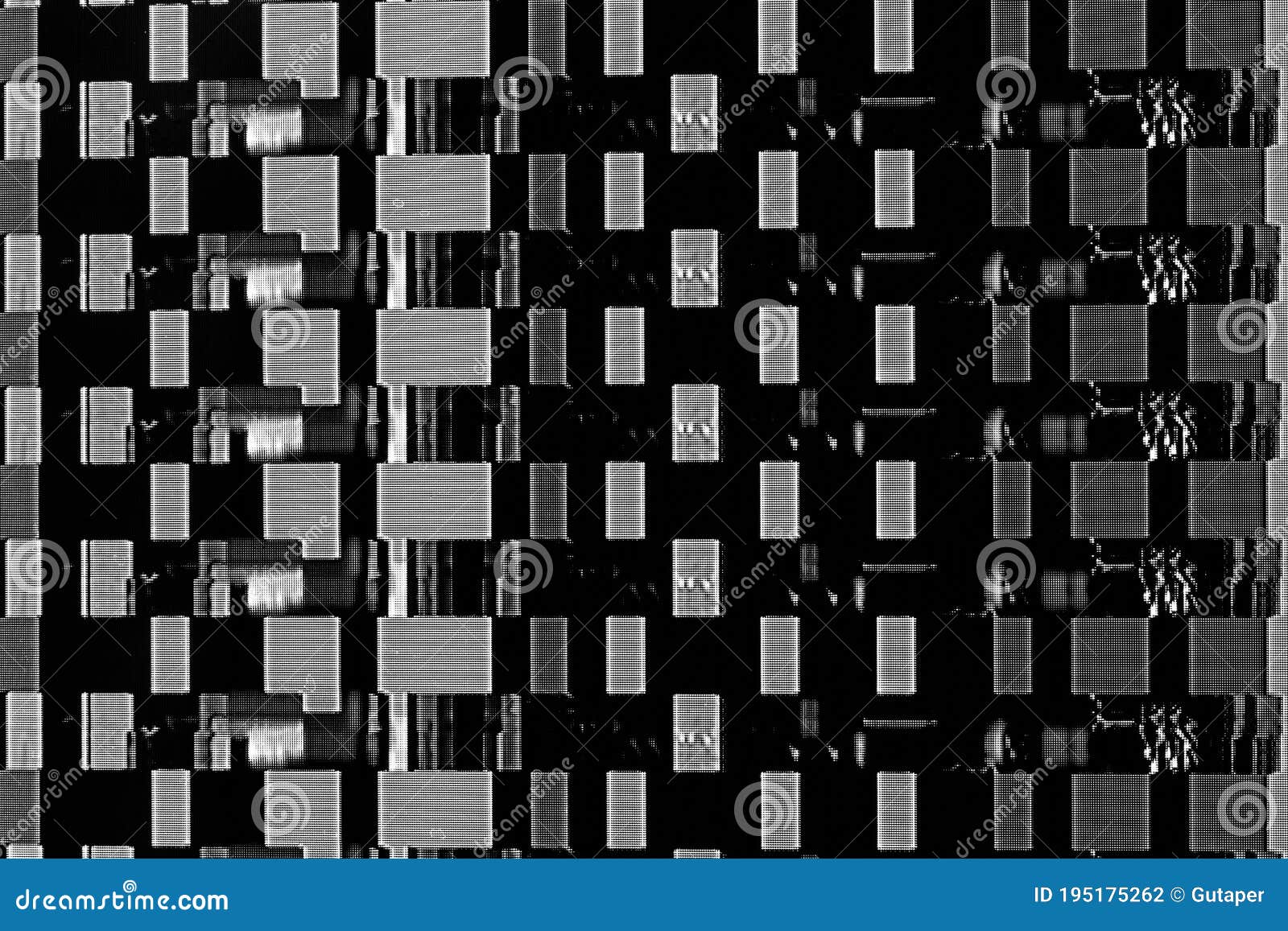 Abstract Background Texture, Glitches, Digital Interference and ...