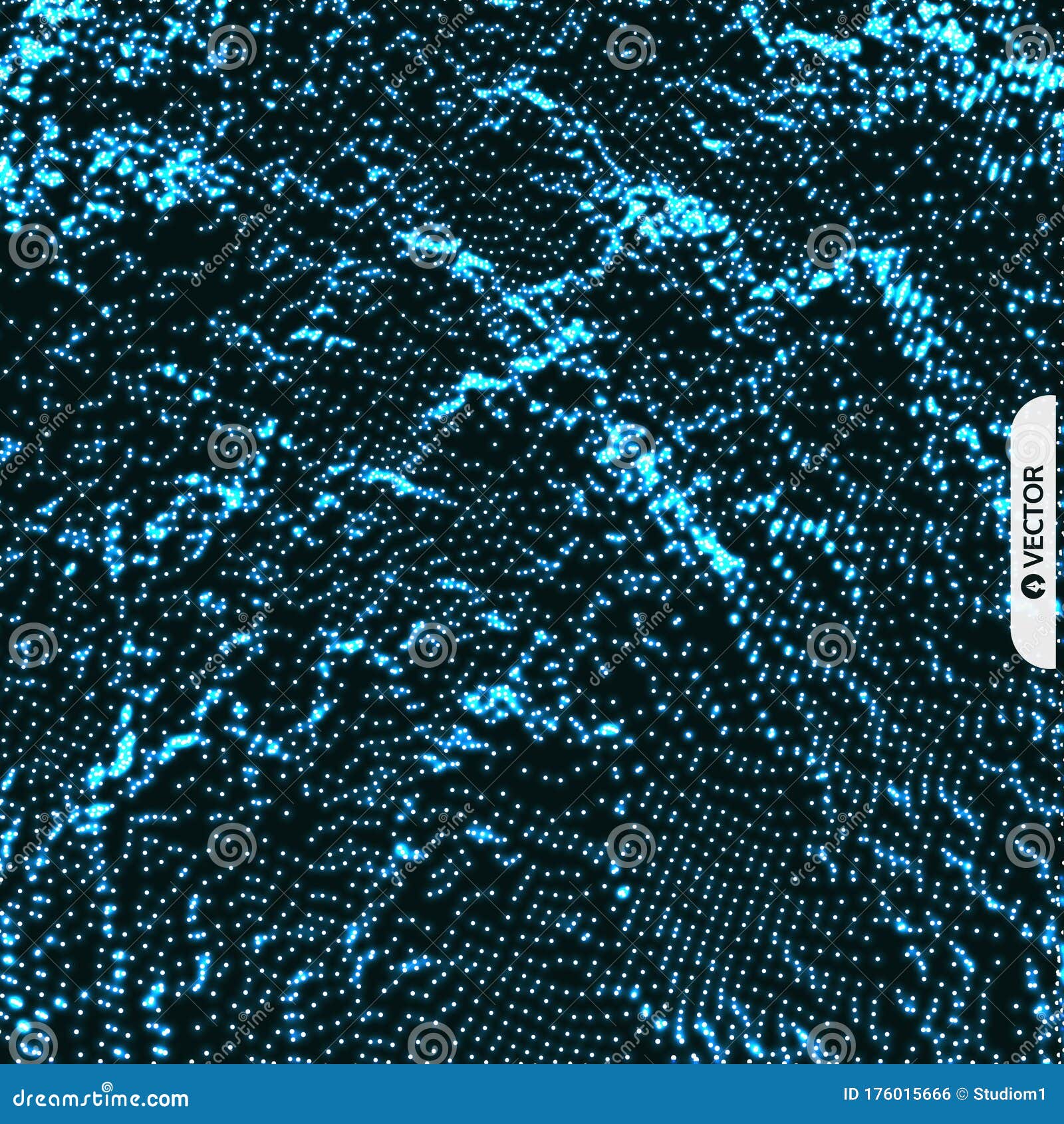 Abstract Background. Texture. Glowing Points. Vector Illustration Stock ...