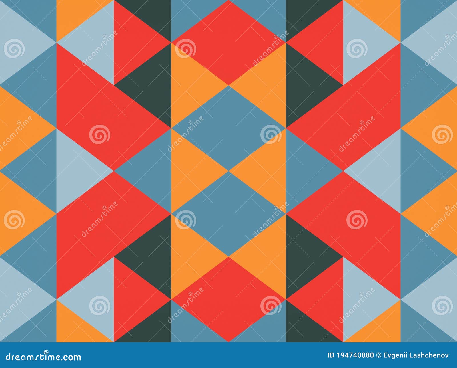 Abstract Background Texture with Multicolor Geometric Pattern. Stock ...