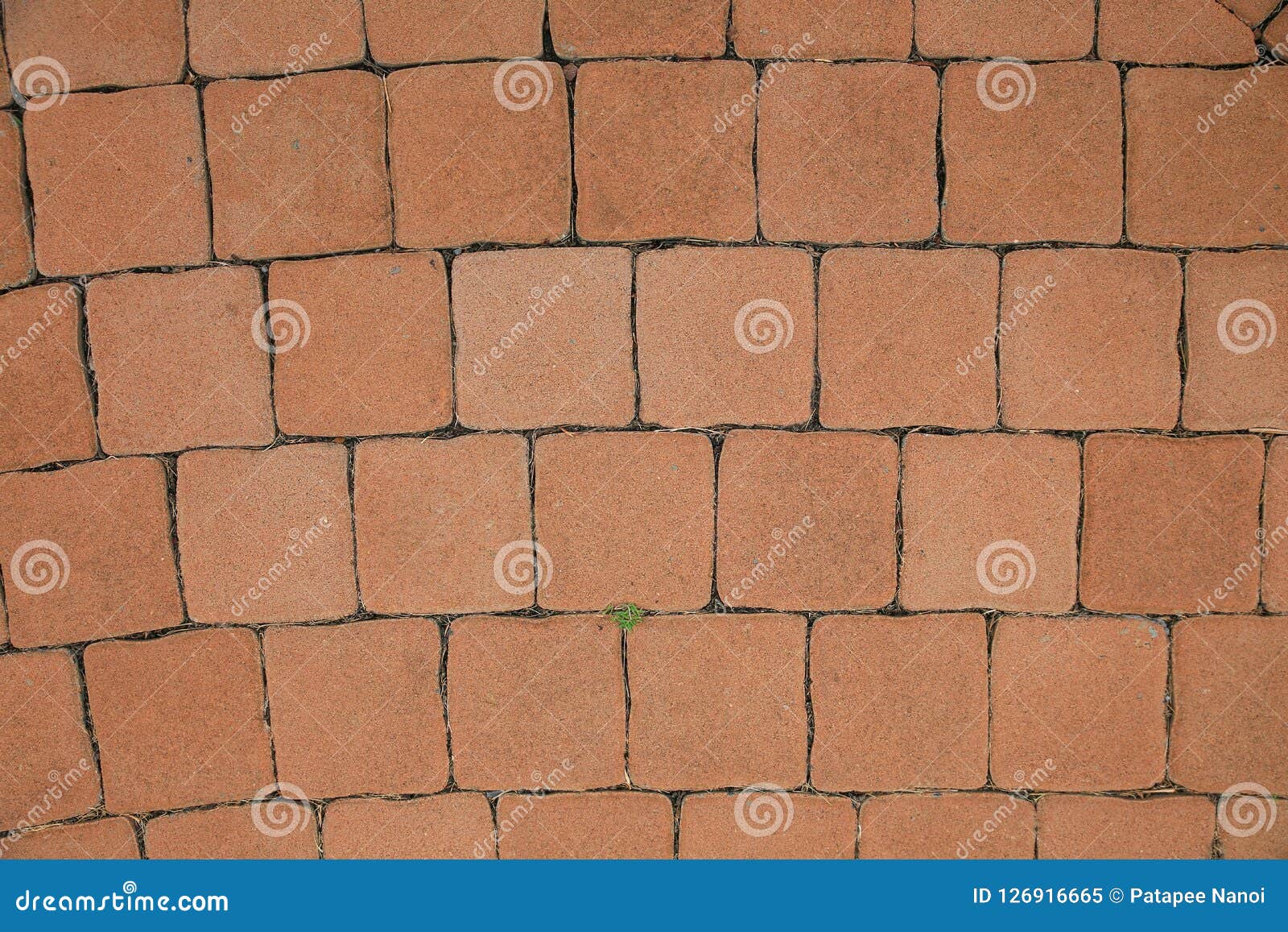 Abstract Background and Texture of Old Brick Street. Stock Image ...