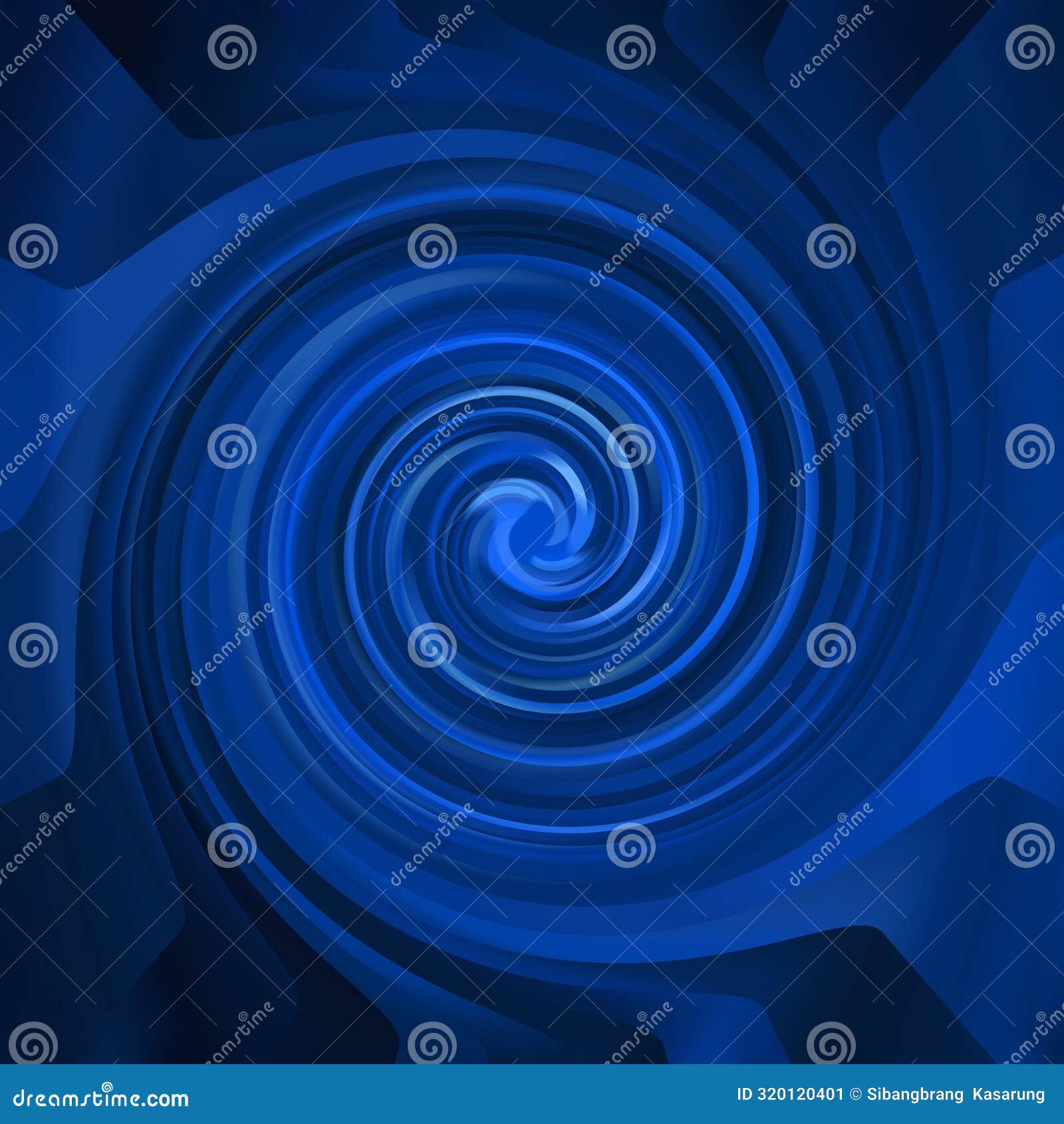 Abstract Background Texture Radial Swirl Effect Light and Dark Blue ...