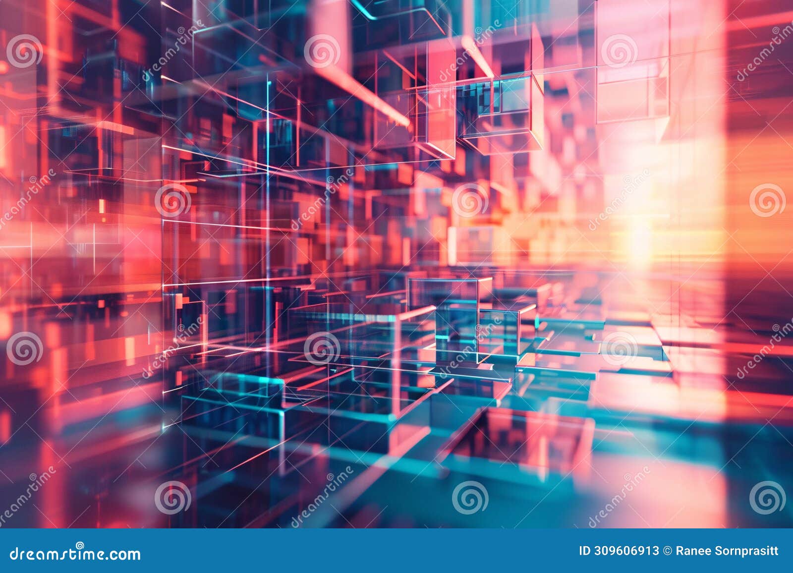 Abstract Background and Texture of Science and Future Technology ...