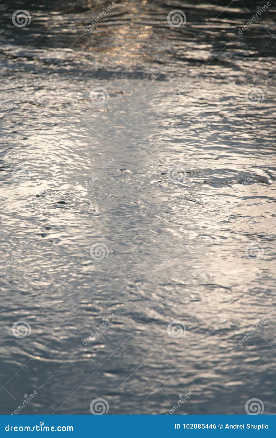 Abstract Background Texture of Sunset Light Reflecting Off Sea Water ...