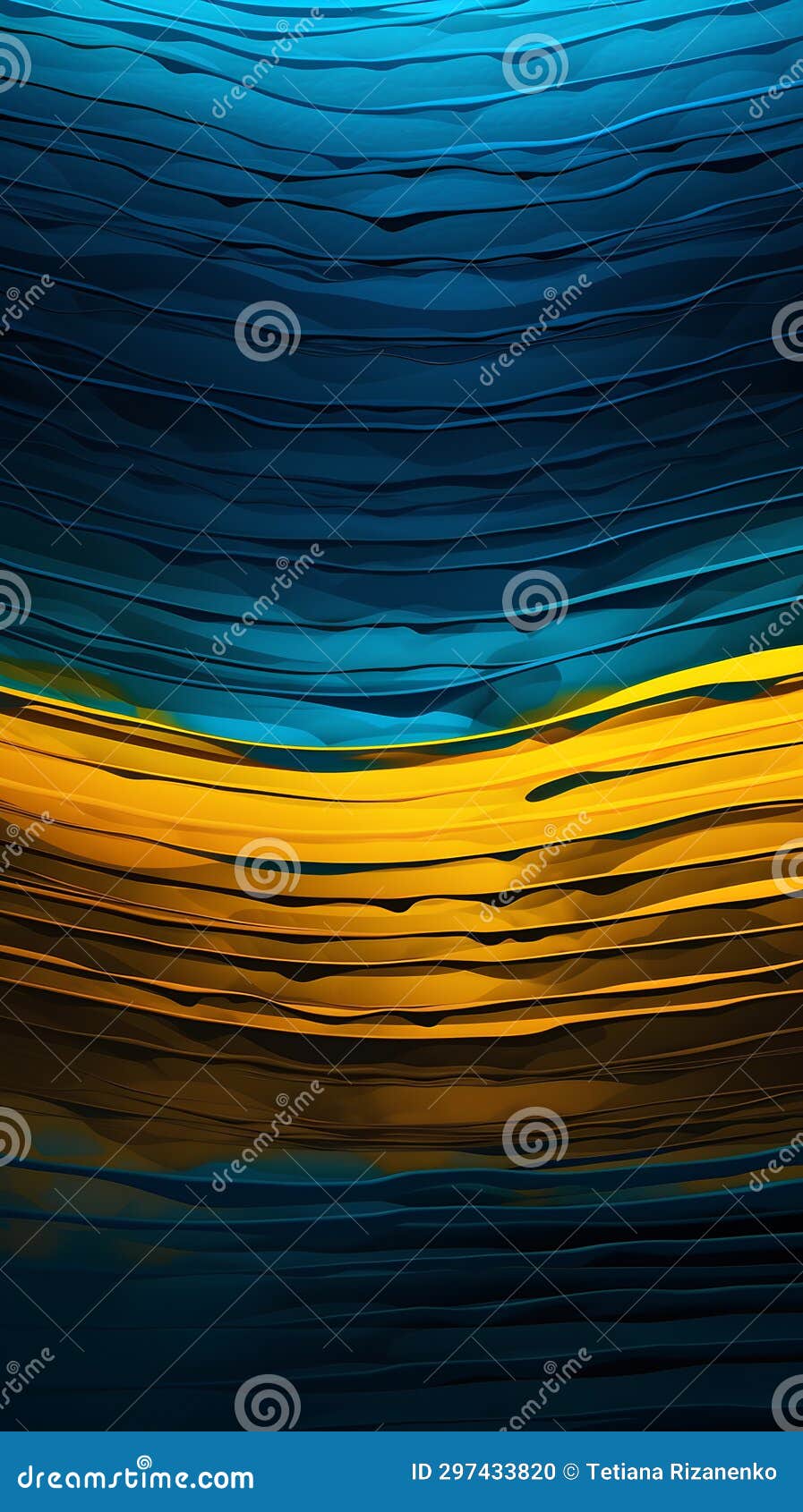 Abstract Background Texture in Yellow and Blue Colors Stock ...
