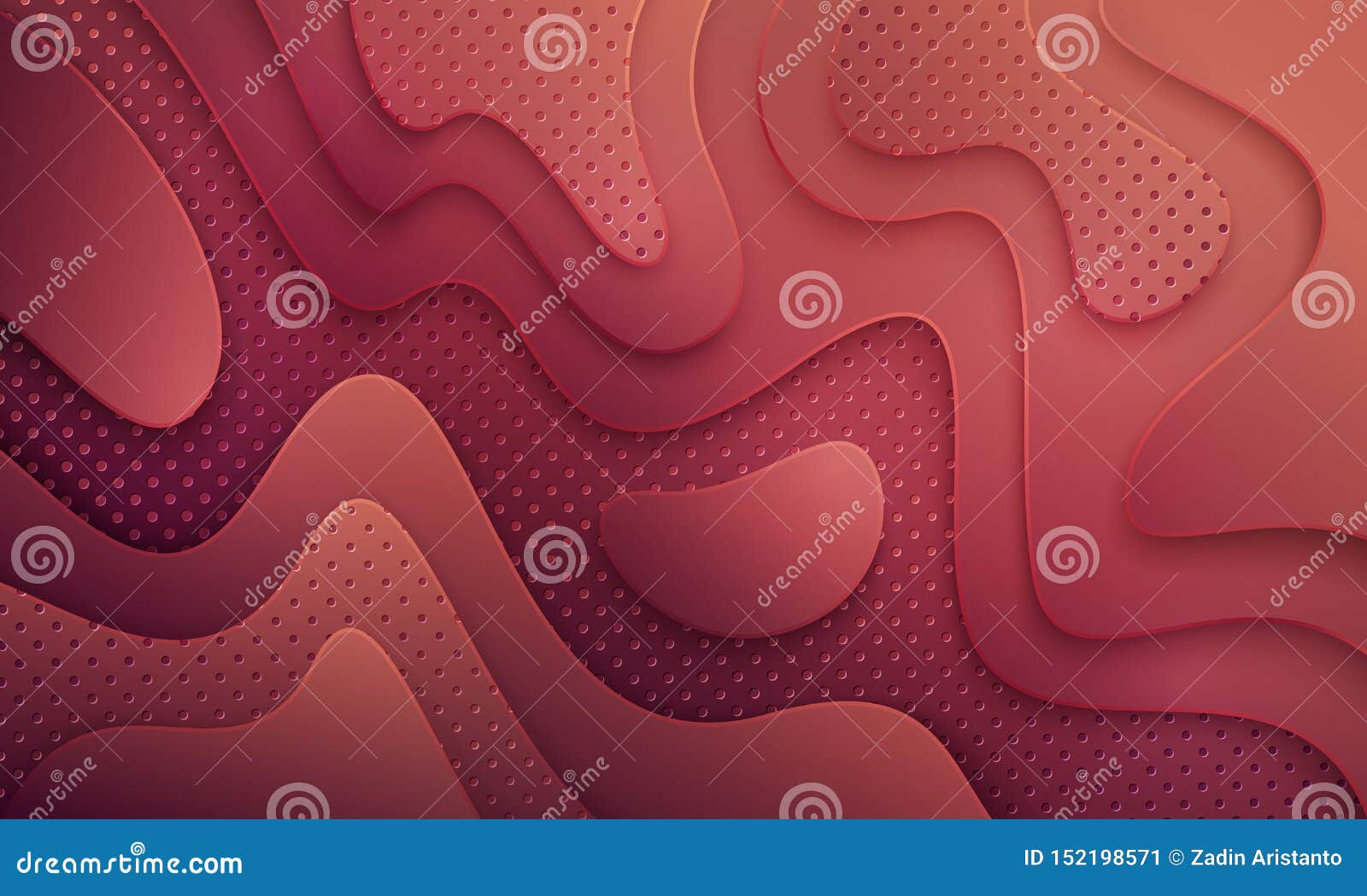 Abstract Background Textured and Wavy with a Combination of Dots. Eps10 ...