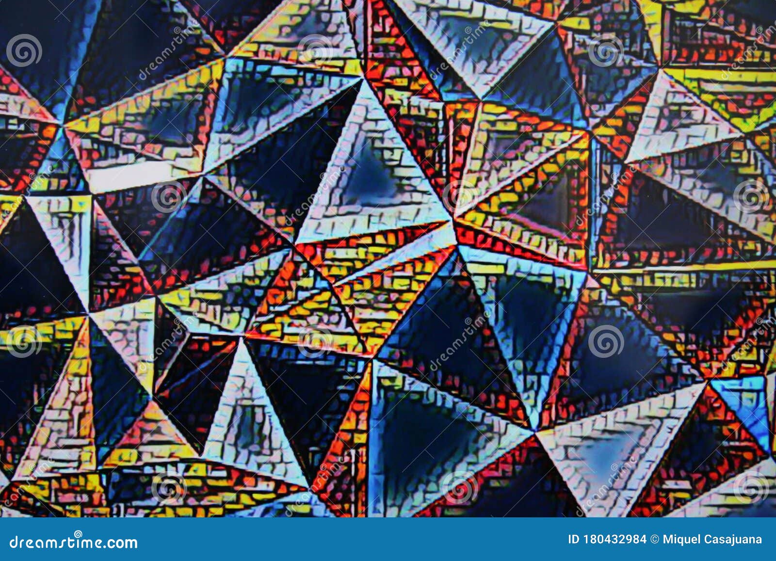 Background with Triangle Shapes and Textures Stock Photo - Image of ...