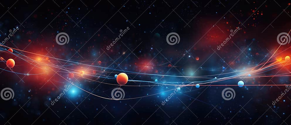 Abstract Background Themed on Particle Physics and Quantum Physics ...