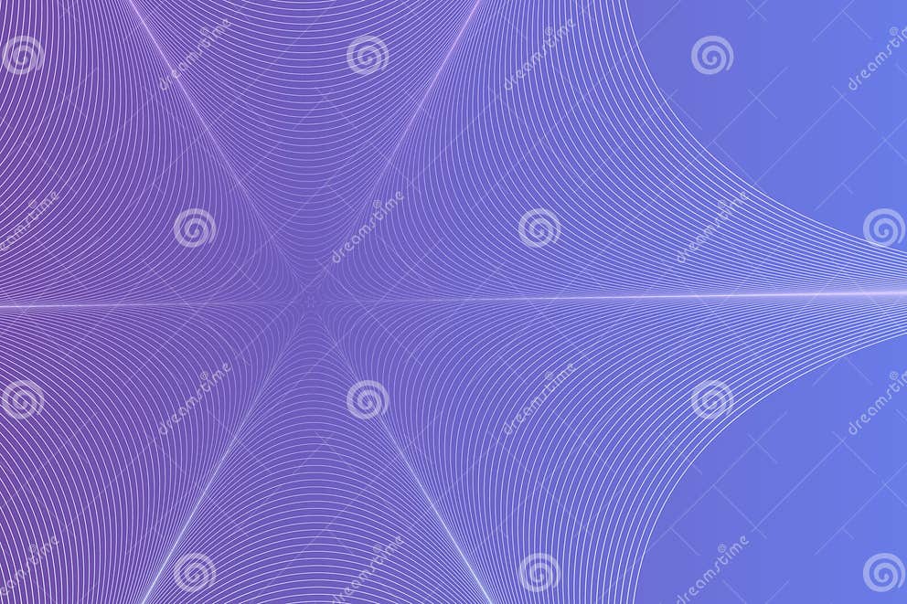 Abstract Background with Thin Lines in the Shape of Spider Web. Linear ...