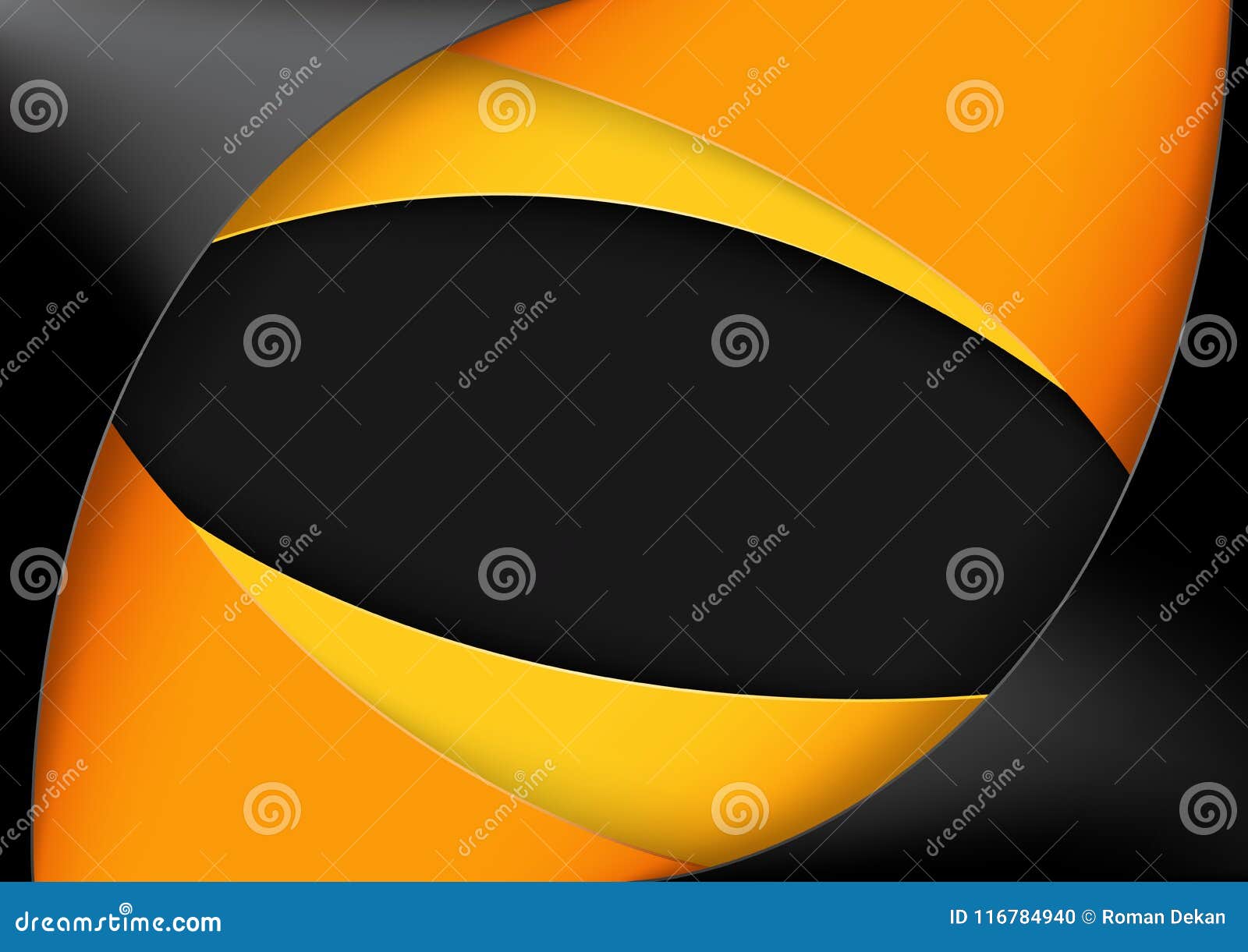 Abstract Background from Three Colored Layers Stock Vector ...