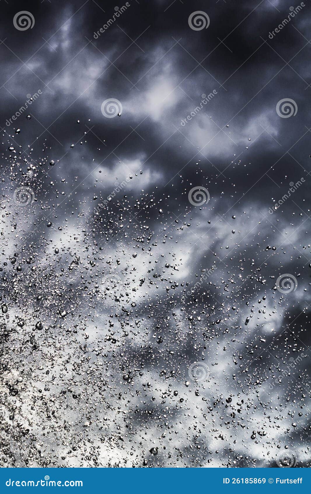 Abstract Background of Thunderclouds Stock Image - Image of ocean, drop ...