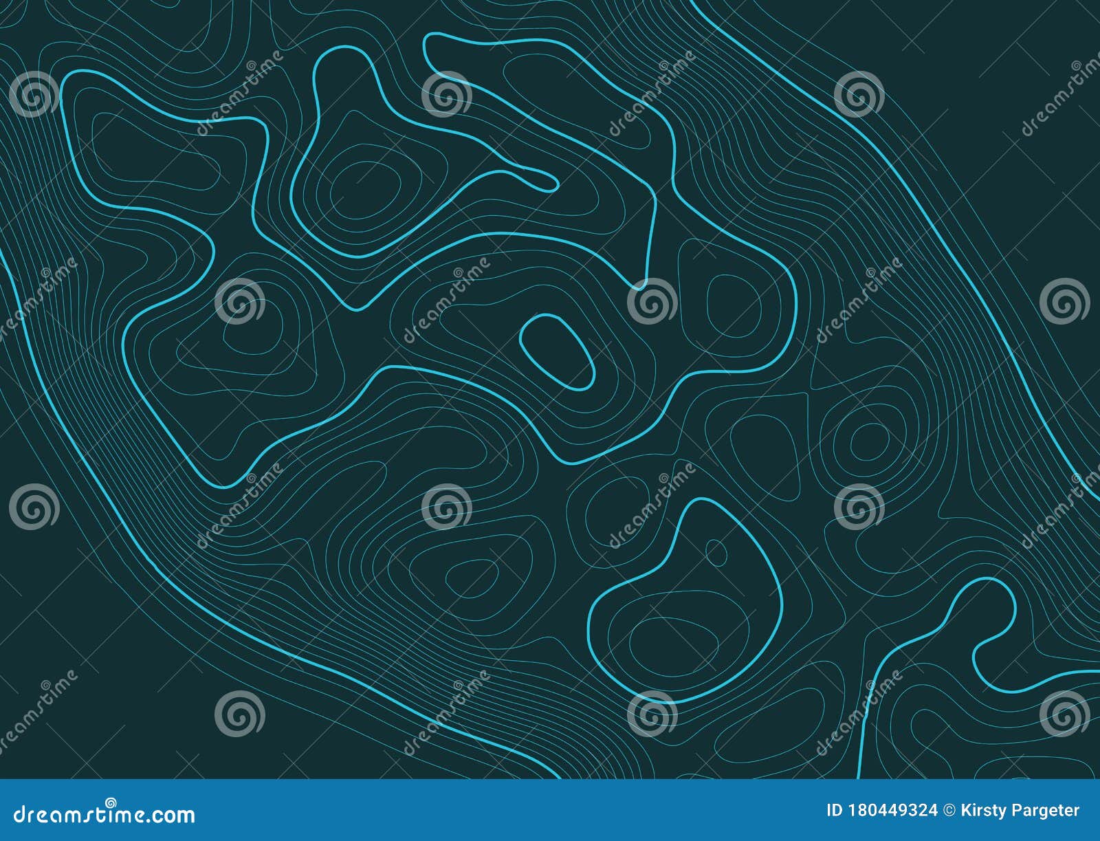 Abstract Background with Topography Landscape Design Stock Vector ...