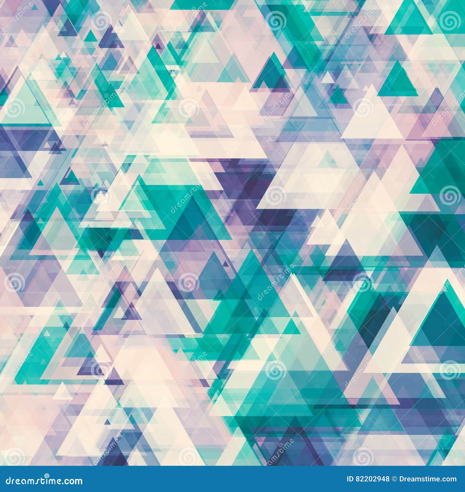 Abstract Background From Transparent Triangles. Royalty-Free Cartoon ...