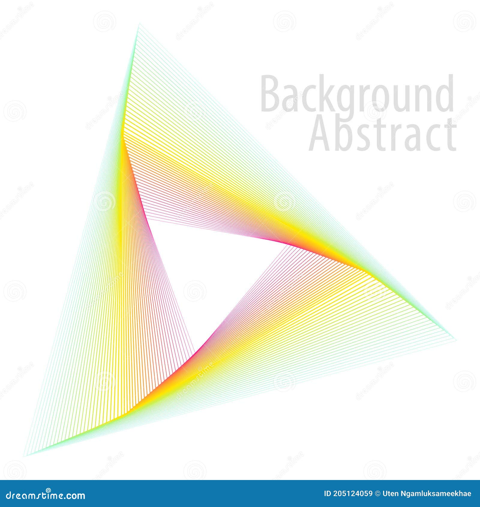 Abstract Background Triangle Shape Lines Blend Red Yellow Green Stock ...