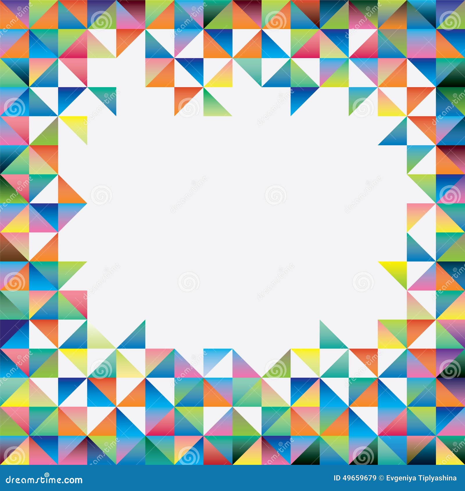 Abstract Background of Triangles Stock Vector - Illustration of vector ...