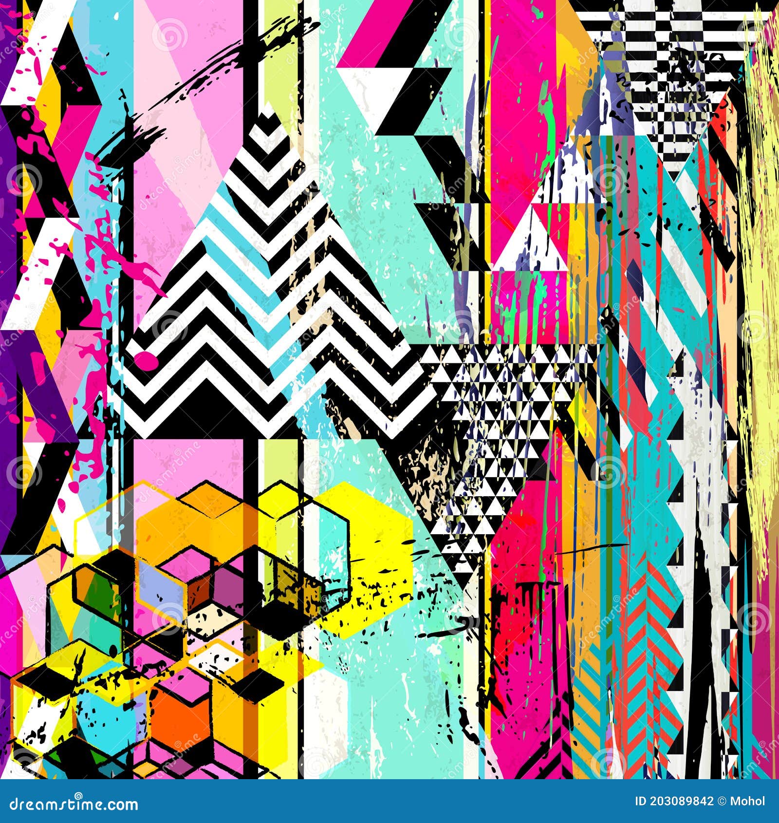 Paint Triangles Stock Illustrations – 45,574 Paint Triangles Stock ...