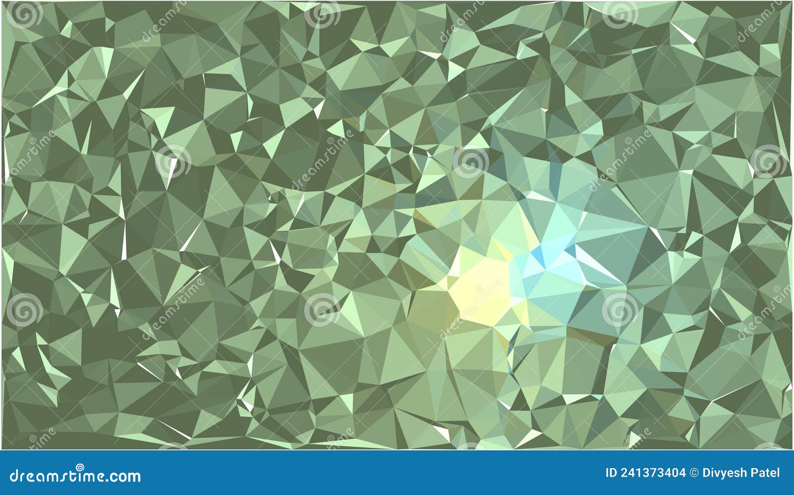 Abstract Green Triangle Shape Background. Abstract Background of ...