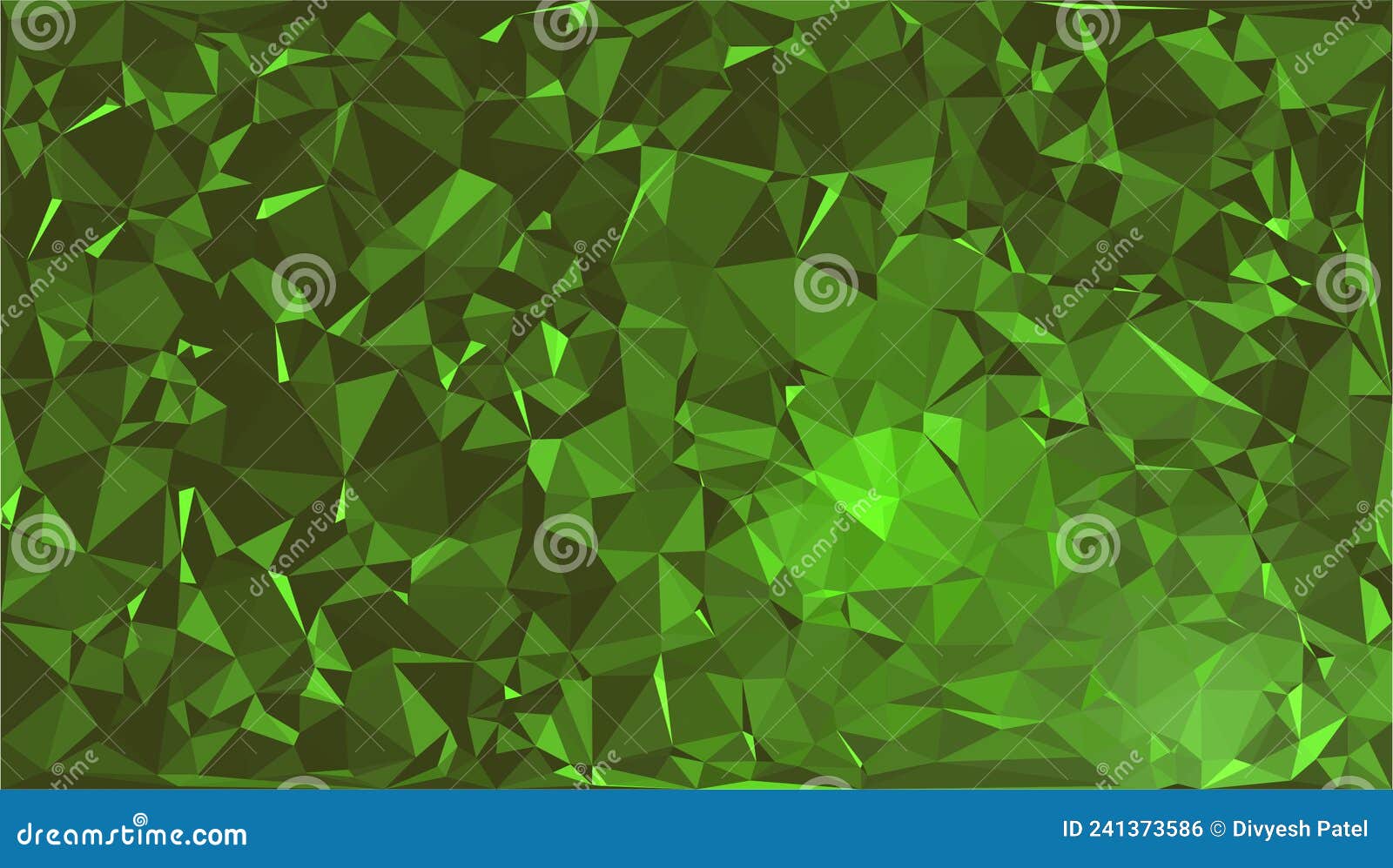 Abstract Green Triangle Shape Background. Abstract Background of ...