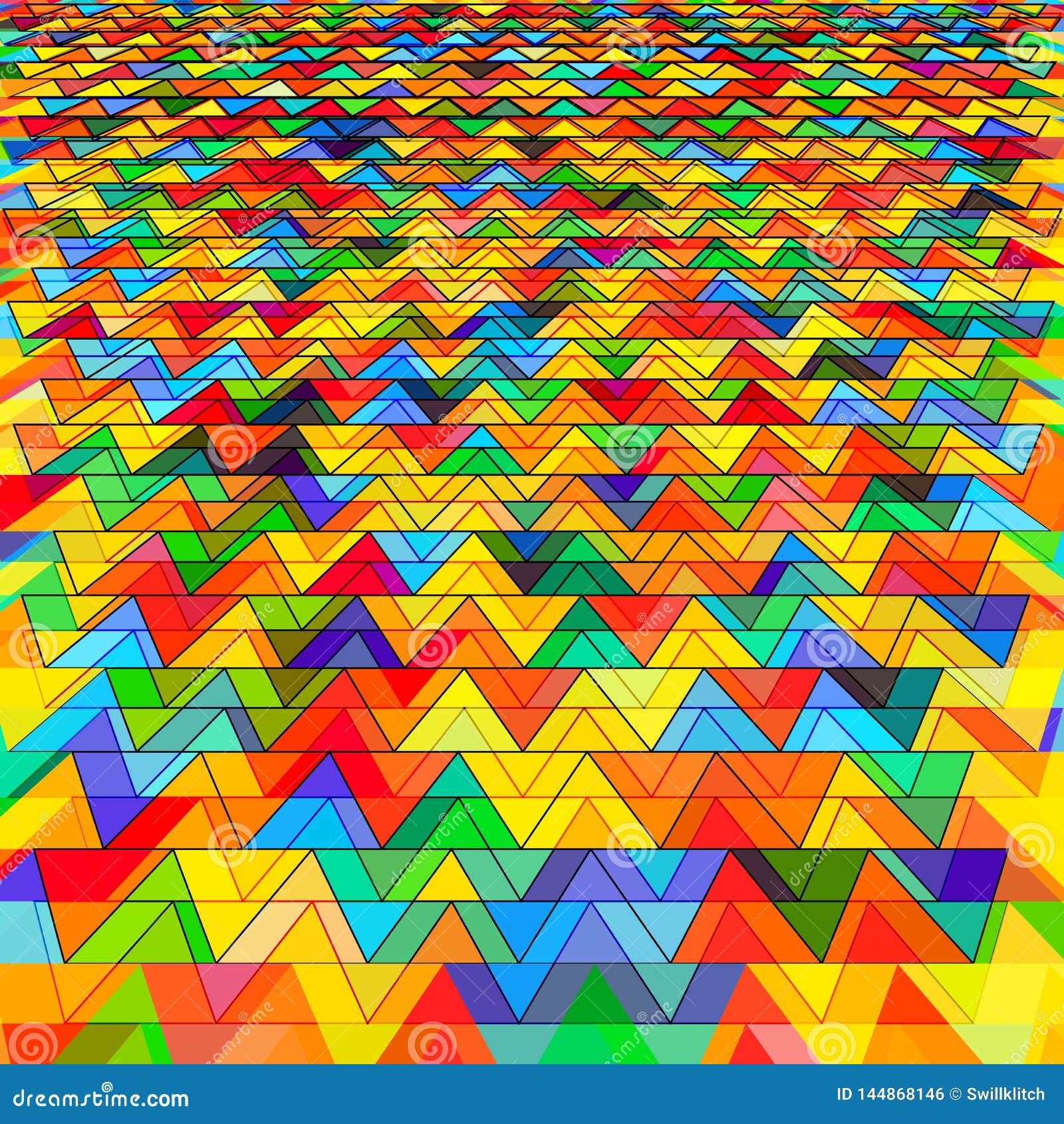 Abstract Background with Triangular Pattern Stock Vector - Illustration ...