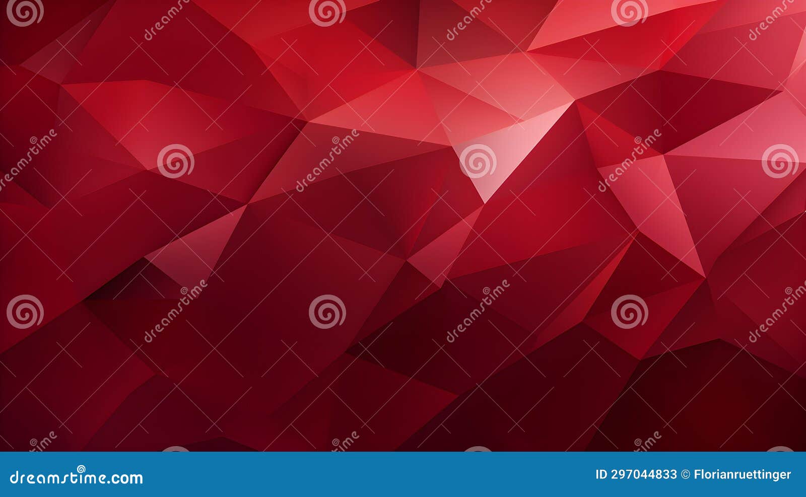 Abstract Background of Triangular Patterns in Burgundy Colors. Low Poly ...