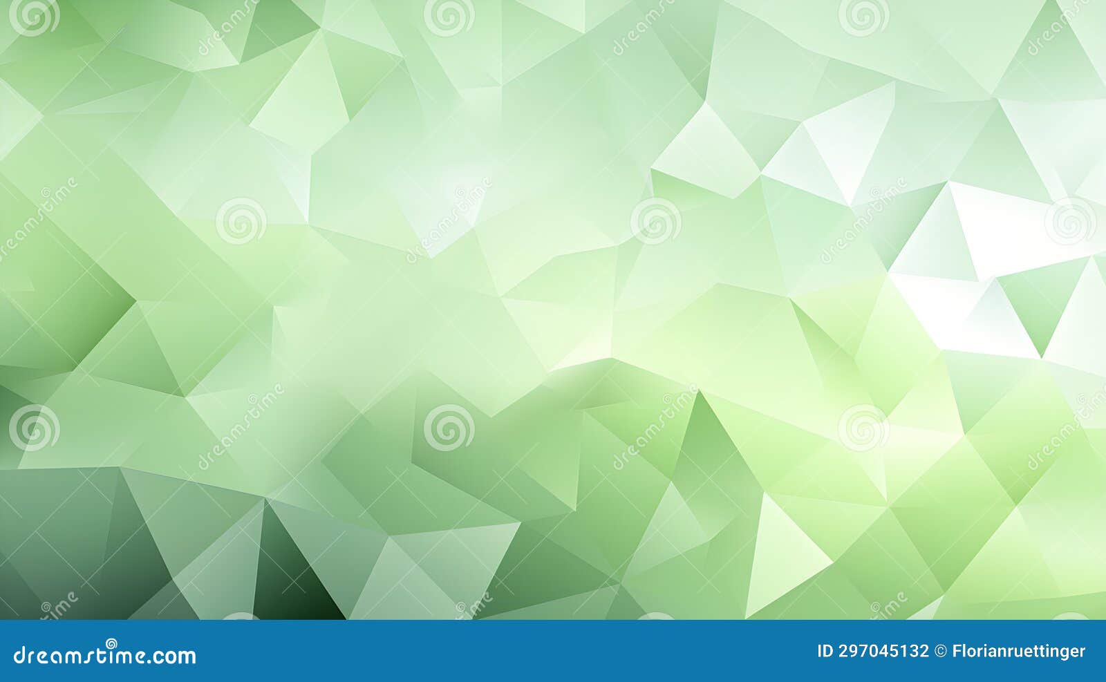 Abstract Background of Triangular Patterns in Light Green Colors. Low Poly Wallpaper Stock ...