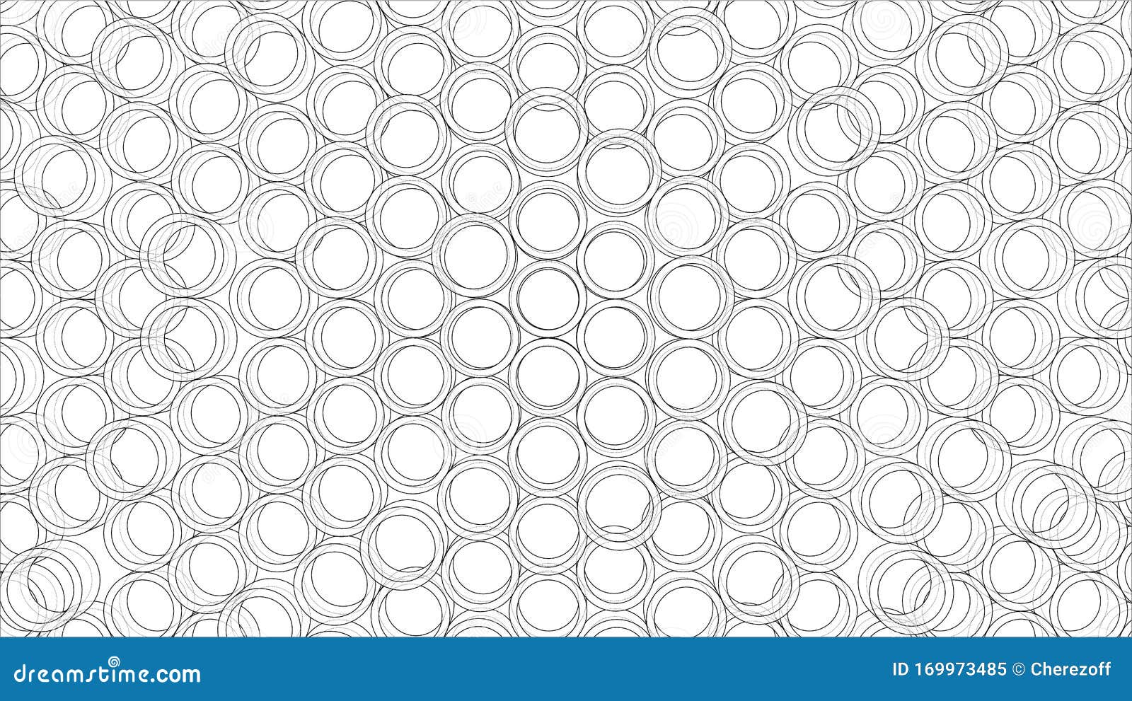Abstract Background of Tubes Outline. Vector Stock Vector ...