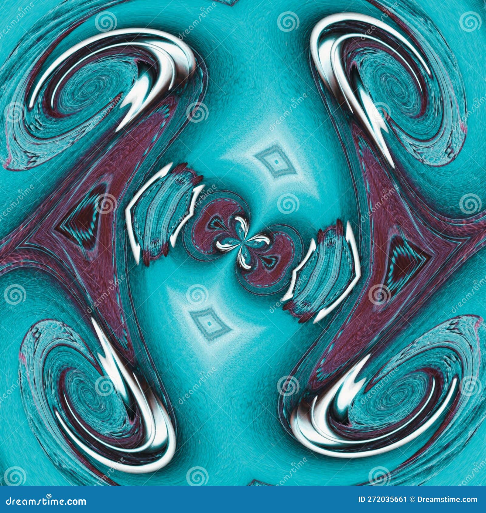 Abstract Background Turquoise Shades Shapes Stock Image - Image of ...