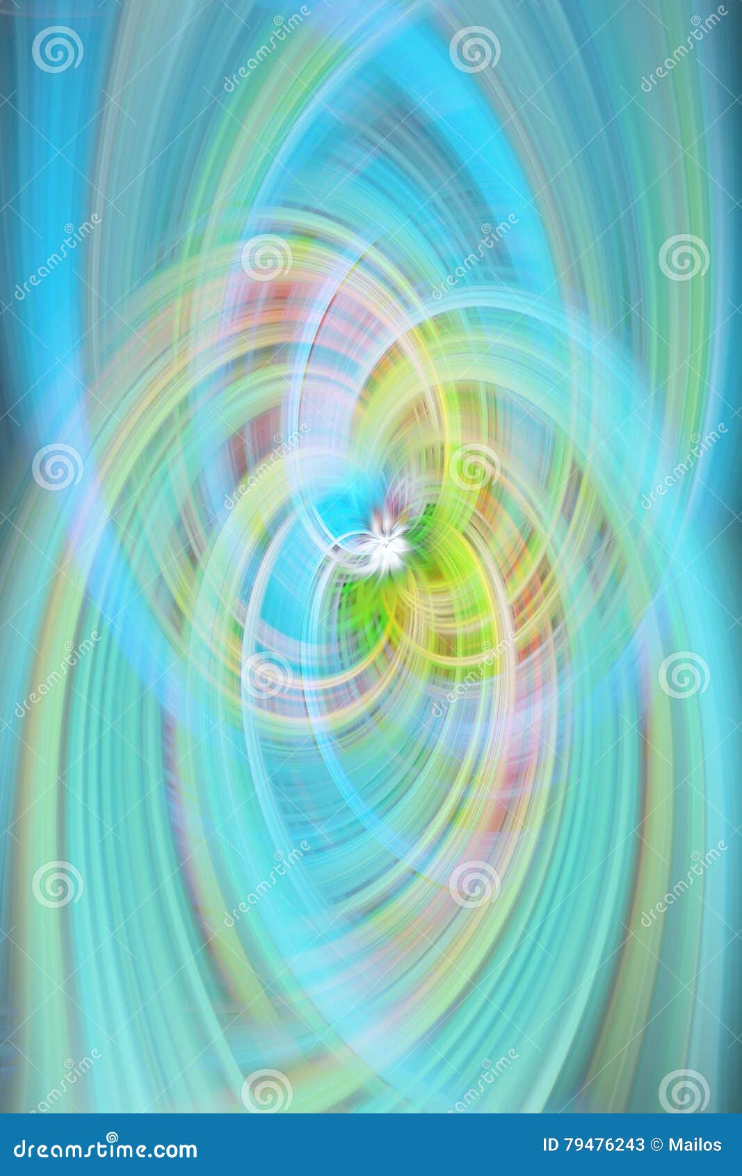 Abstract Background Twirl in Multicolor Stock Illustration ...