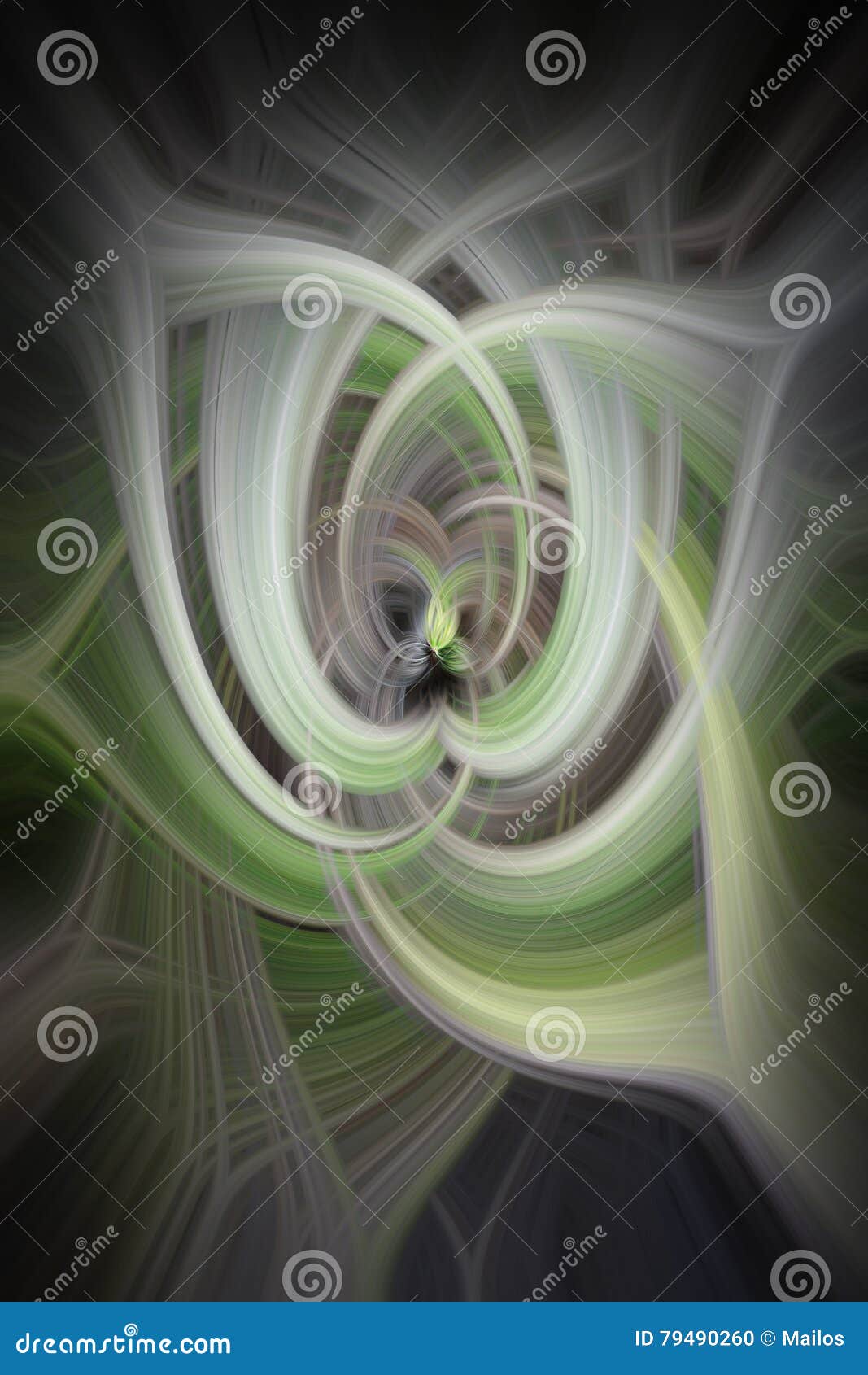 Abstract Background Twirl in Multicolor Stock Illustration ...