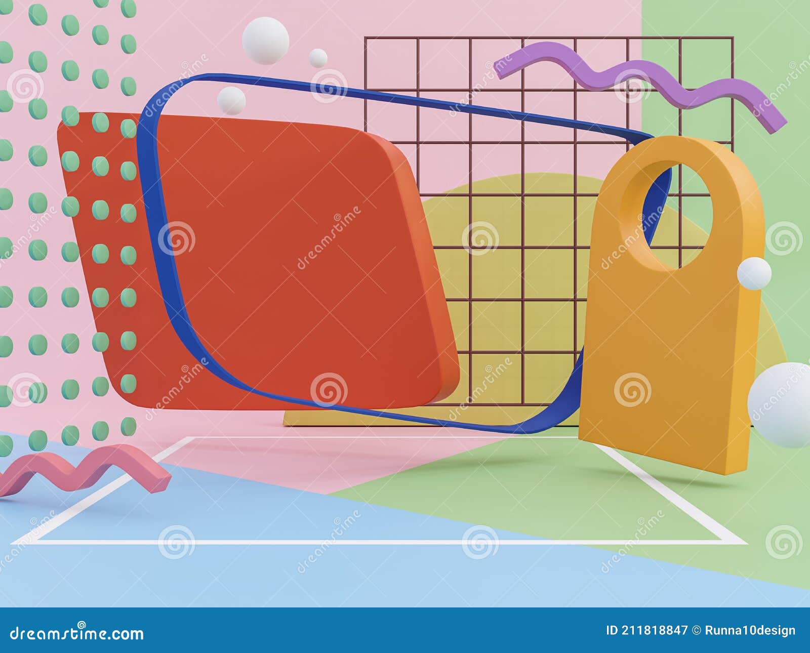 Colorful Object Silhouette Cards Cartoon Vector | CartoonDealer.com ...