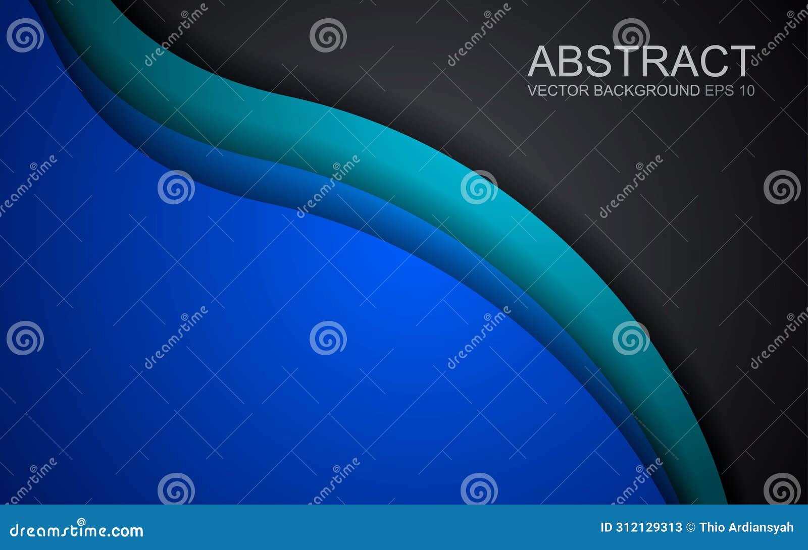 Abstract Background Vector Curves. for Text and Messages Modern Artwork ...