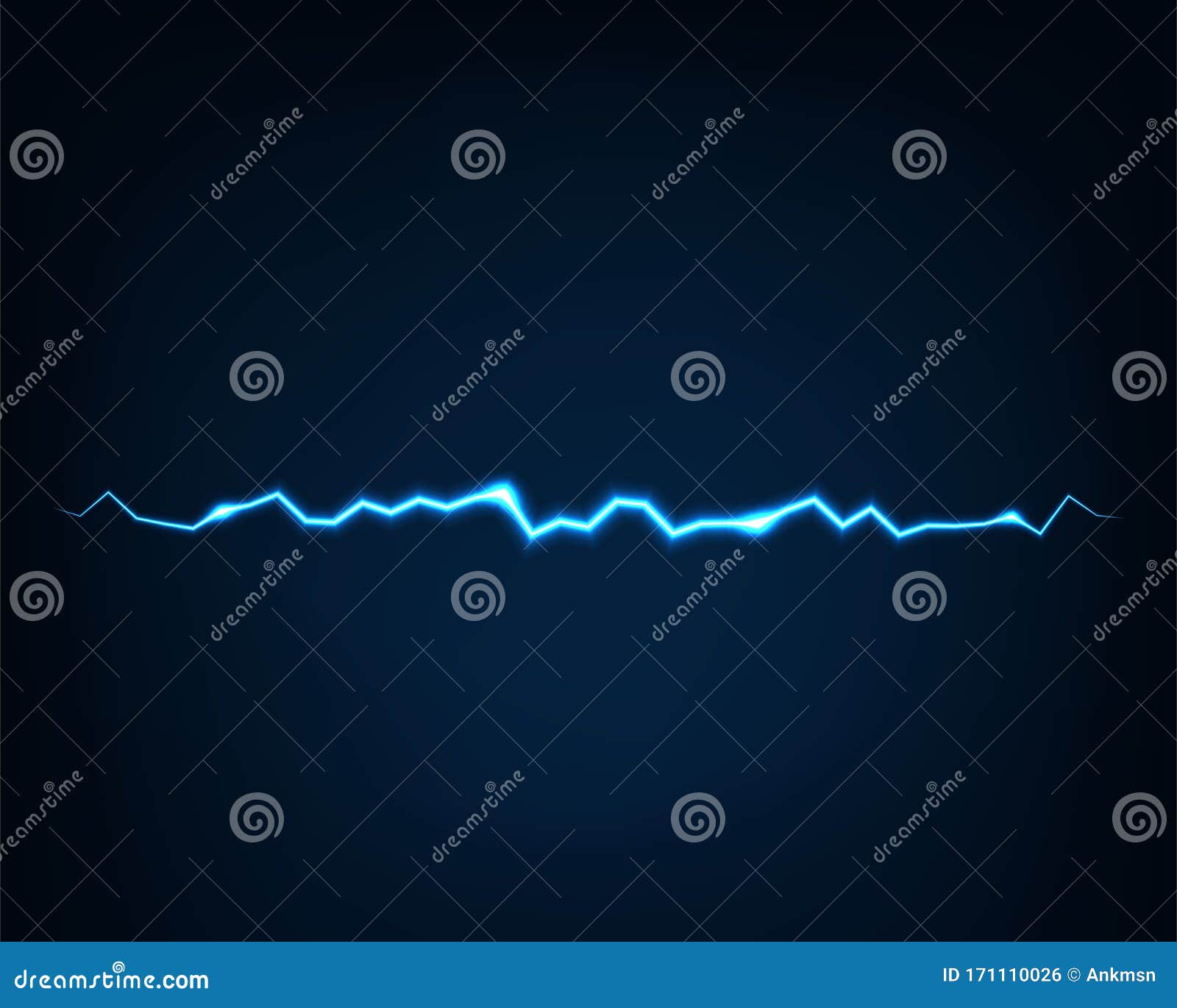 Abstract Background Vector Electric Light. Spark Flash Effect. Bright ...
