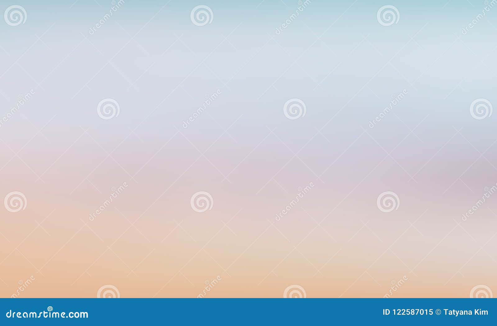 Abstract Background Vector Gradient. Natural Shades of the Sky Stock ...