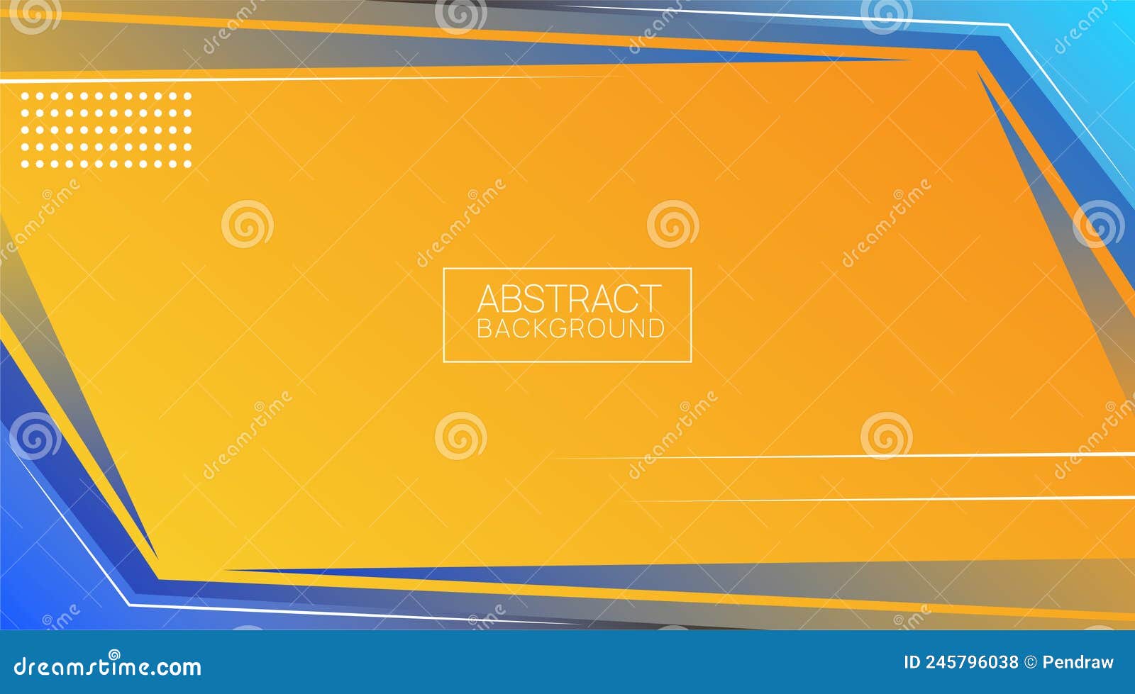 Yellow and Blue Color Combination Stock Vector - Illustration of ...