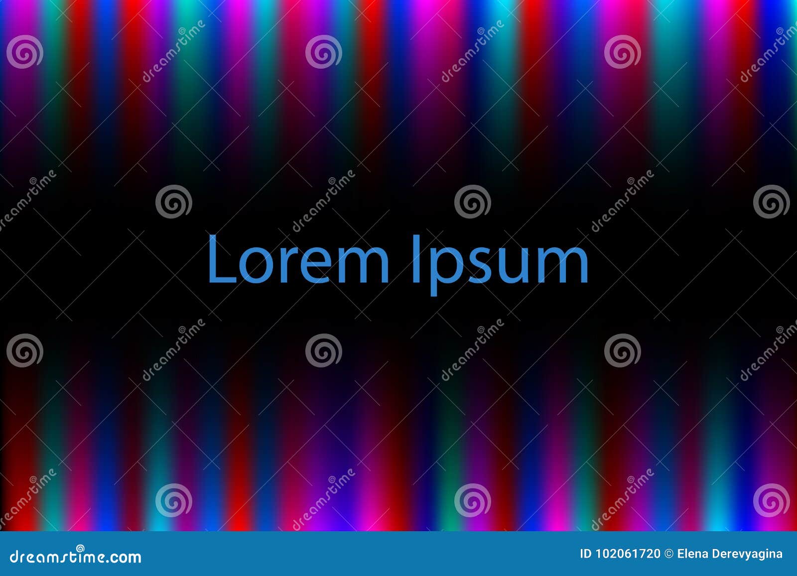 Abstract Background with Vertical Colorful Glow Top and Bottom Vector ...
