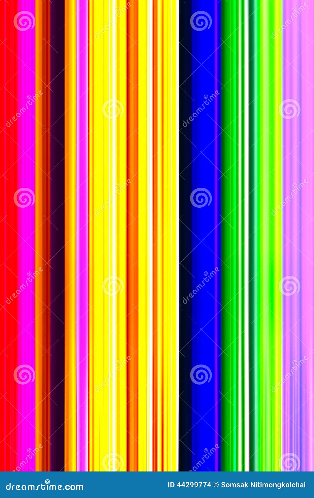 Abstract Background of Vertical Rainbow Color Line Stock Illustration ...