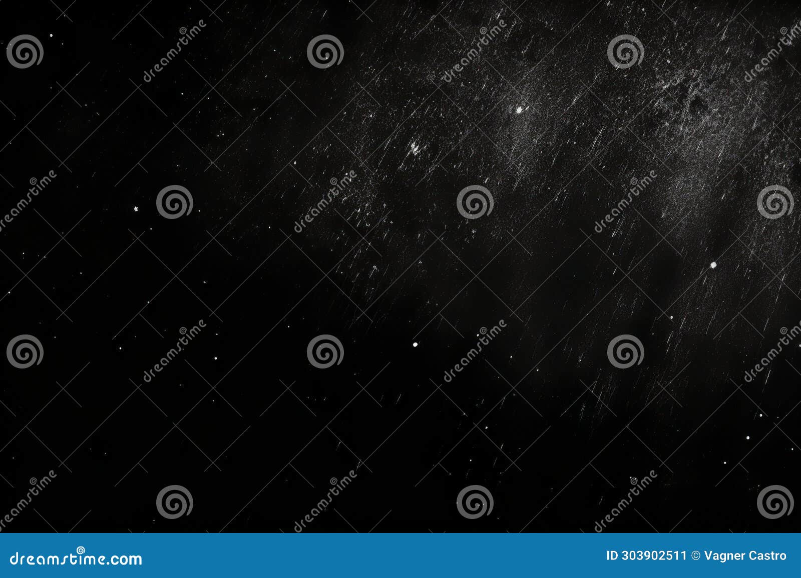 Abstract Background of Vintage Dust Effects on Dark Background with ...