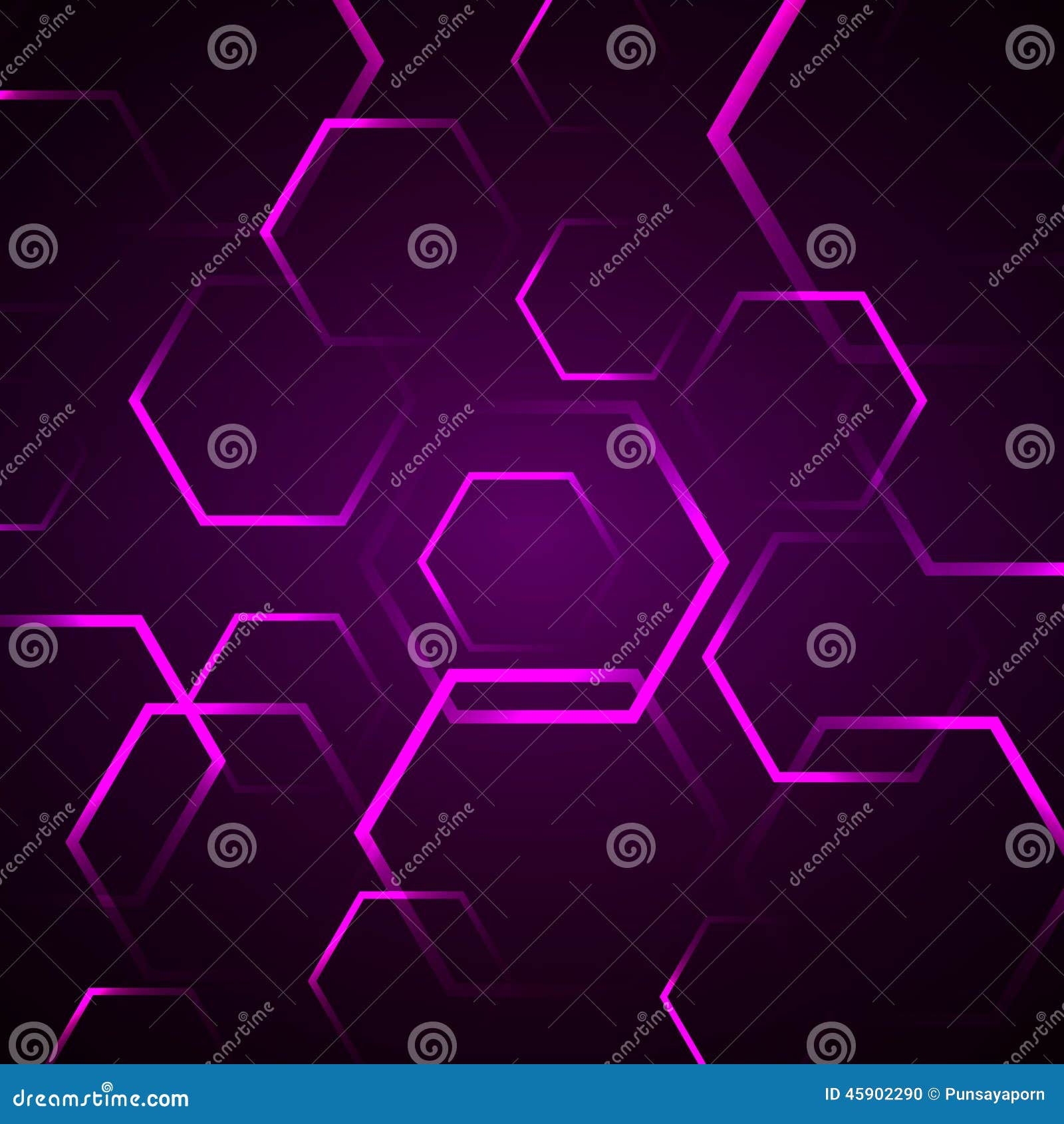 Violet Hexagon Abstract Stories Background. Hexagon Pattern Vector ...