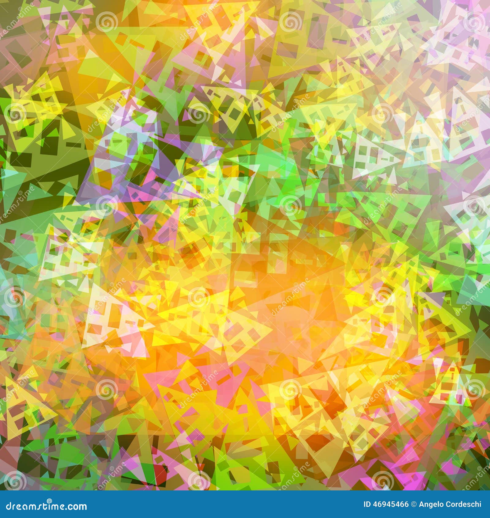 Abstract Background Vivid Colors Texture Triangular Shapes Stock ...