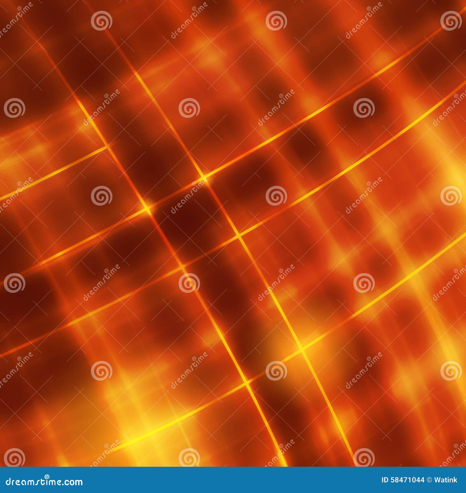 Abstract Background Vivid Red Lines and Curve Stock Illustration ...