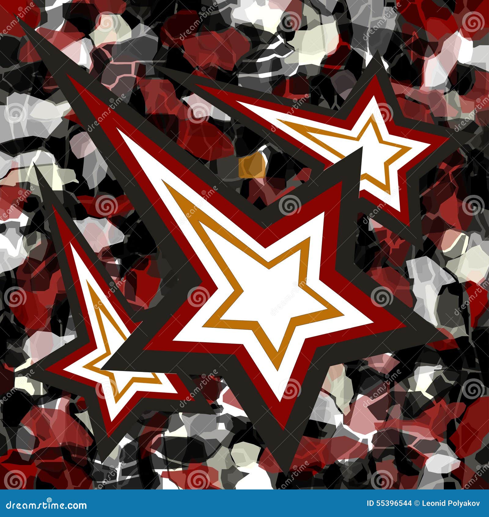 Abstract Background Wallpaper Falling Star Stock Vector - Illustration ...