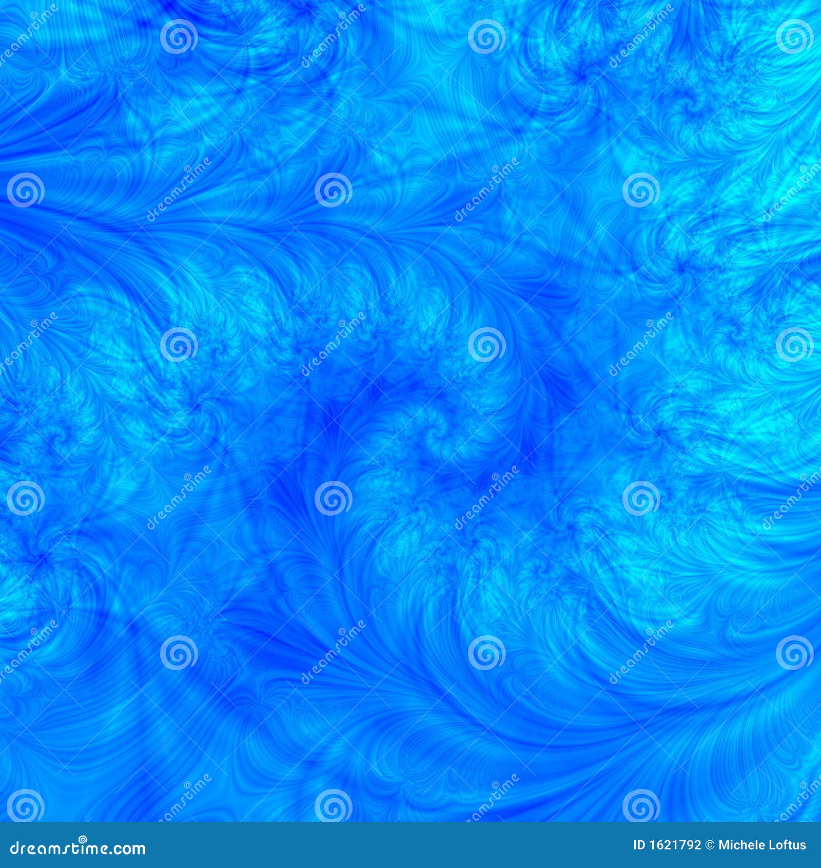 Abstract Background or Wallpaper in Swirls of Blue Stock Illustration ...