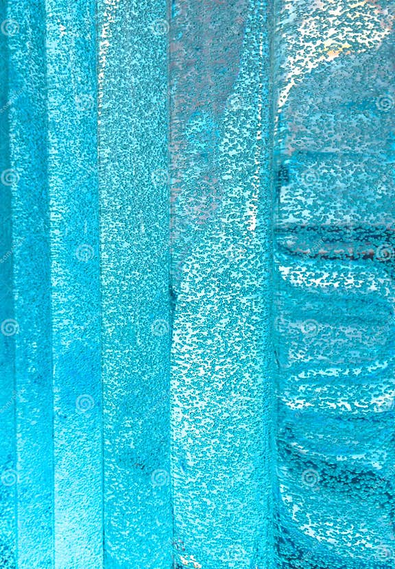 Abstract Background of Water in Blue Flasks. Texture. Stock Image ...