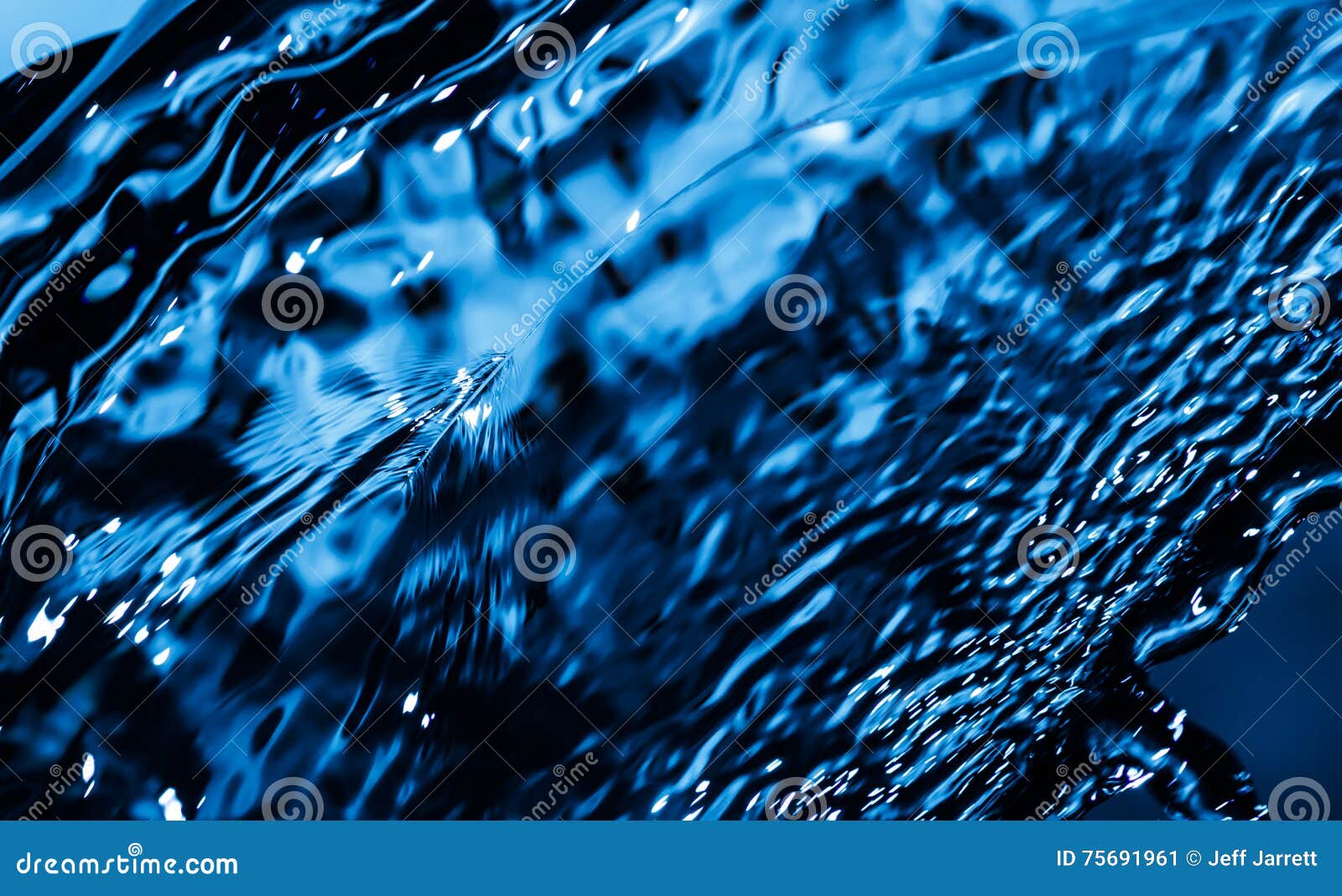 Abstract Background of Water Flowing Stock Image - Image of light ...